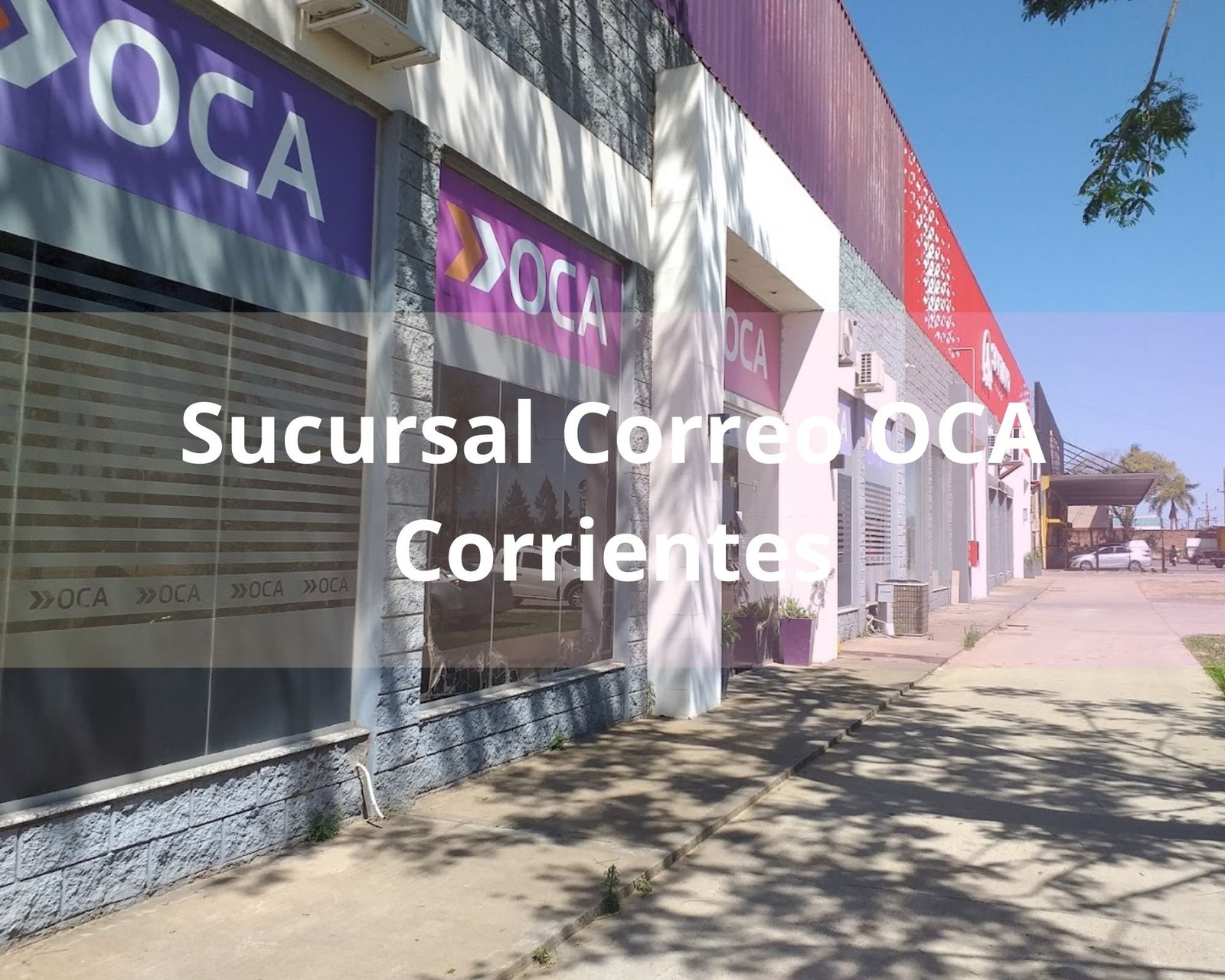 Correo Oca《 Sucursales en Corrientes 》 2026 ️